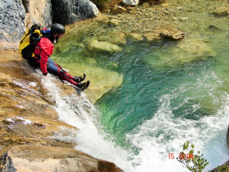 Barranquismo en Malaga Guadalmina